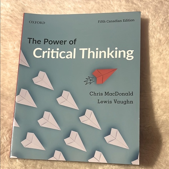 Other | The Power Of Critical Thinking Textbook | Poshmark